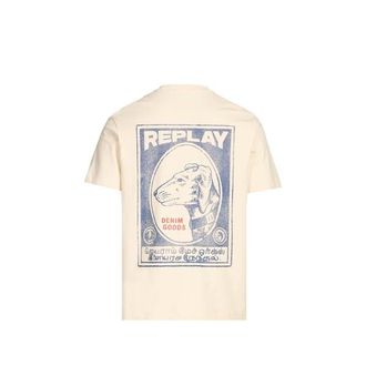 Replay T-shirt droit en coton