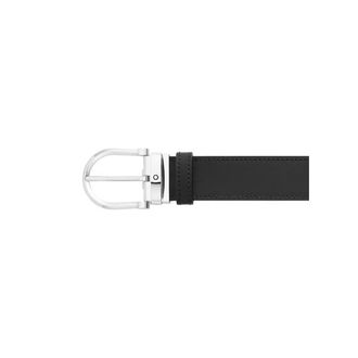 Montblanc Ceinture en cuir boucle en acier