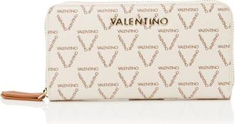 Valentino Lady RE, Handbag Femme, Bianco/Cuoio, Talla Unica