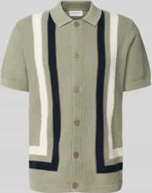 Lindbergh Cardigan mit Kentkragen und Knopfleiste