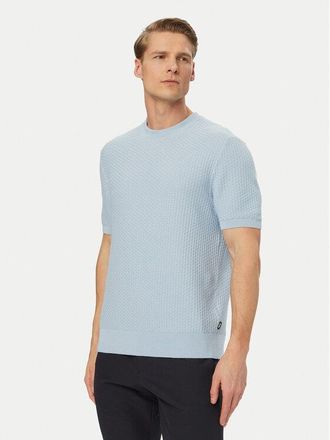 HUGO BOSS Pullover H-Nilton 50560468 Hellblau Regular Fit