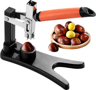 Generic Kastanien Schneider Werkzeug,Ergonomischer Nussschäler Küchenhelfer | Manueller Walnussschäler und Nussschäler | für Senioren, Kinder, Erwachsene, Zuh