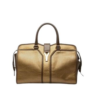 Saint Laurent Pre-owned Cabas Chyc - Femme - Pre-owned - Jaune - Taille: ONE Size