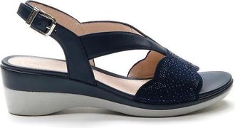 Stonefly Stonefly, Femme, Chaussures, Bleu, Taille: 39 EU Sandale compens&eacute;e