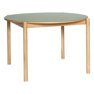 H&uuml;bsch Table &agrave; manger ronde Oblique H&uuml;bsch