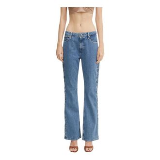 Guess Femme, Jeans, Bleu, Taille: W31 L32 Jean flare