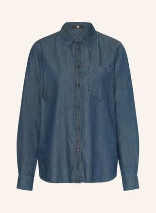 Riani Riani Hemdbluse In Jeansoptik blau