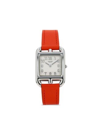 Herm&egrave;s 2010 pre-owned Cape Cod Armbanduhr 33mm - Wei&szlig;