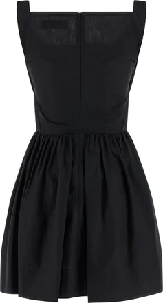 Vivienne Westwood Womens Black Cotton Short Dress