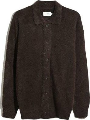 Farah Cardigan droit &agrave; manches longues