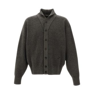Jacquemus Pelota Cardigan - - Knitwear - Herren - Grau - M