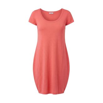 Malo Robe Courte &agrave; Col Rond - Femme - Robes - Rose - Taille: 38 FR