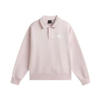Vans Polo Fleece Pullover - - Sweatshirts & Hoodies - Herren - Rosa - M