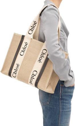 Chlo&eacute; Tote Bag - Beige