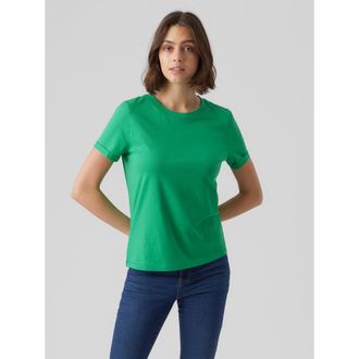 Vero Moda T-Shirt 10243889 Gr&uuml;n Regular Fit