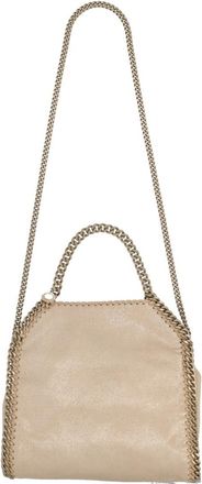 Stella McCartney Womens Falabella Mini Bag Gold Polyester Handbags Hand