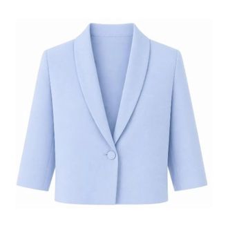 2-Biz Blazer - - Jackets - Damen - Blau - M