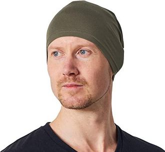 Charm by Casualbox Lot De 2 Bonnets Homme Femme - Bonnet Sport DEte Voyage sous Casque Velo Casquette Fine Écologique Japonais Kaki