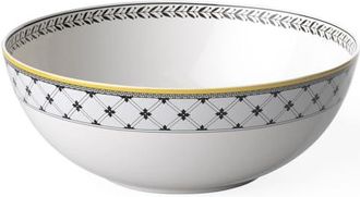 Villeroy & Boch Audun Ferme Plat creux, 1,25 l, Porcelaine Premium, Blanc/Gris