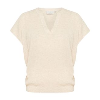 Kaffe Femme, Tops, Beige, Taille: 42 FR Kagitte Blouse