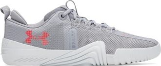 Under Armour Baskets Tribase Reign 6 pour homme, Acier/gris lointain/rouge racer, 43 EU