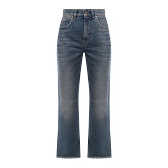 Golden Goose Deryn Cropped Flare Jeans - - Jeans - Damen - Blau - W26