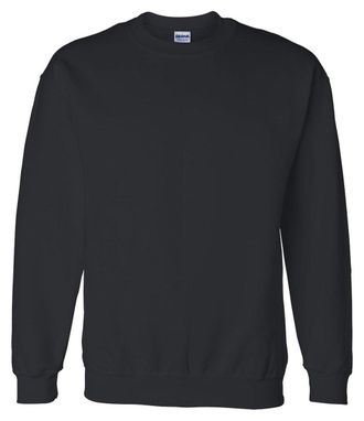 Gildan Herren 50/50 Adult Crewneck Sweat Sweatshirt, schwarz, XL