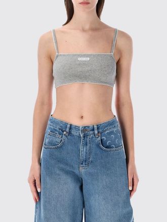 Marine Serre Top Damen Farbe Grau