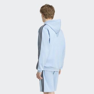 adidas Kapuzensweatshirt ESSENTIALS 3-STREIFEN FLEECE HOODIE