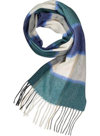 Ascot Herren Schals blau,grau,gr&uuml;n Kashmere-Wolle