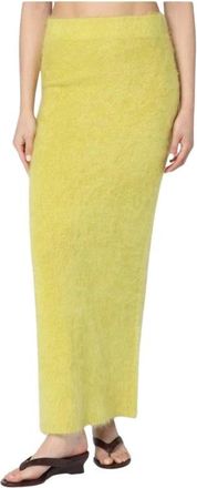 Soft Goat Jupe Douce - Femme - Jupes - Jaune - Taille: 40 FR