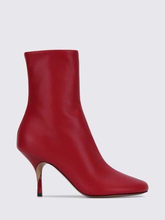 Jacquemus Collant Lammleder-Stiefeletten mit Stiletto-Absatz und runder Kappe