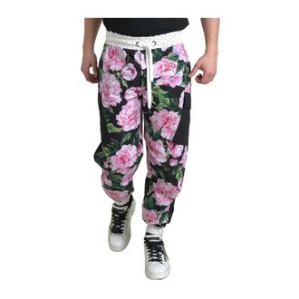 Dolce & Gabbana Peony Print Joggers - - Sweatshirts & Hoodies - Herren - Mehrfarbig - 2XL