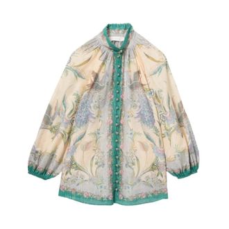 Zimmermann Damen, Blusen & Hemden, Mehrfarbig, SGr&ouml;&szlig;e