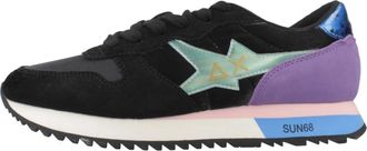 Sun 68 Femme, Chaussures, Noir, Taille: 39 EU Stargirl Satin