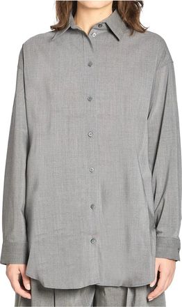Jacquemus Femme, Blouses et Chemises, Gris, Taille: 36 FR La Chemise dHomme
