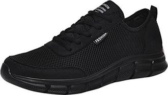 Generic Chaussures de course &agrave; pied pour homme - Chaussures de sport &agrave; lacets - En maille - L&eacute;g&egrave;res et respirantes - R&eacute;sistantes - Chaussures dext&eacute;rieur class