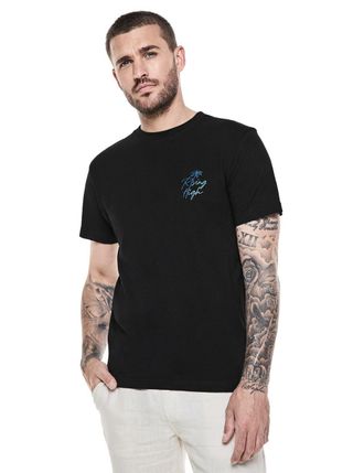 Street One Men Herren T-Shirt mit Brustprint