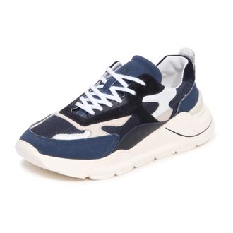 D.A.T.E. D.a.t.e., Homme, Chaussures, Bleu, Taille: 42 EU Fuga Canvas Baskets