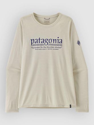 Patagonia Cap Cool Daily - Hut Tripper T-Shirt blanc