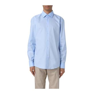 HUGO BOSS Homme, Chemises, Bleu, Taille: 3XL Chemise &Eacute;l&eacute;gante en Coton