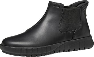 Geox Damen D FLEXTRIDE Plus B Chelsea Boot, Black, 38 EU