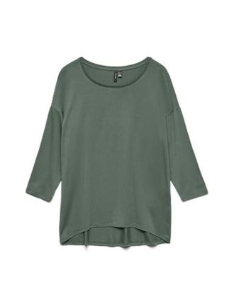 Vero Moda Top Vmava JRS GA Noos Haut 3/4, Laurel Wreath, XS Femmes