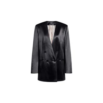 Alberta Ferretti Damen, Jacken, Schwarzk, SGr&ouml;&szlig;e
