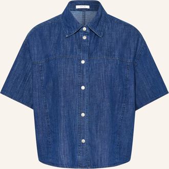 OPUS Jeansbluse Ferluna blau