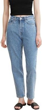 Tom Tailor Denim TOM TAILOR Denim 1034626 Jean Mom Fit Femme,10280 - Light Stone Wash Denim,25