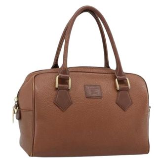 Burberry Sac &agrave; main vintage Pre-owned - Femme - Pre-owned - Brun - Taille: ONE Size