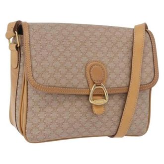 Celine Pre-owned Macadam Schultertasche - - Pre-owned - Damen - Beige - ONE SIZE