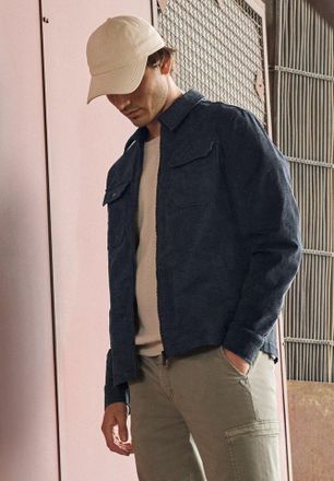 Street One Men Kurzjacke in washed Optik