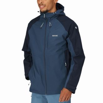 Regatta Britedale-Jacke für Herren, wasserabweisend, leichte Kapuze
